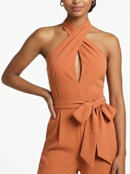 Rachel Rachel Roy Ester Sleeveless Jumpsuit - Sunburn