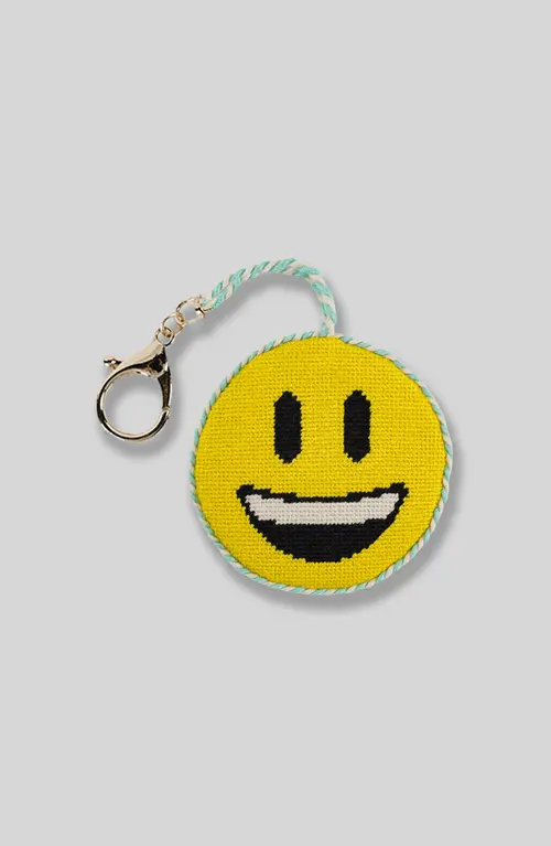 FURBISH Smiley Face Emoji Bag Charm - Yellow