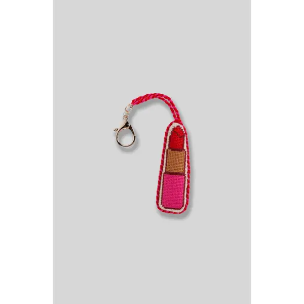FURBISH Lipstick Bag Charm - Red