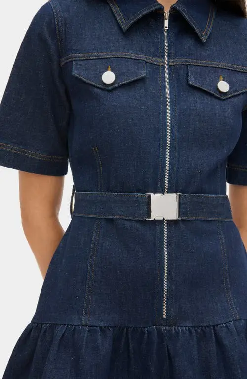ALIGNE Amanda Belted Denim Dress