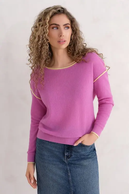 KADA The Awaken Boatneck Long Sleeve - Electric Flora