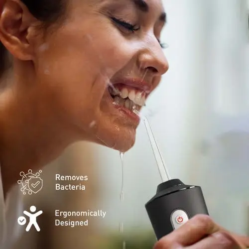 PURSONIC Water Flosser & 3d Advanced Tech Toothbrush Set
