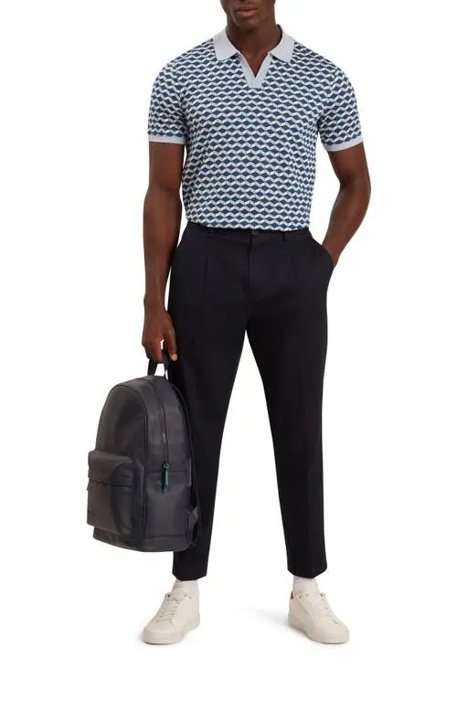 Ted Baker London Lirien Johnny Collar Polo - Dk-blue