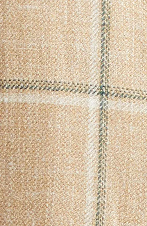 Isaia Windowpane Check Wool Sport Coat