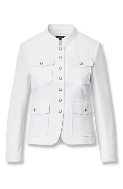 Rag & Bone Mercer Cotton-blend Blazer - Ivory