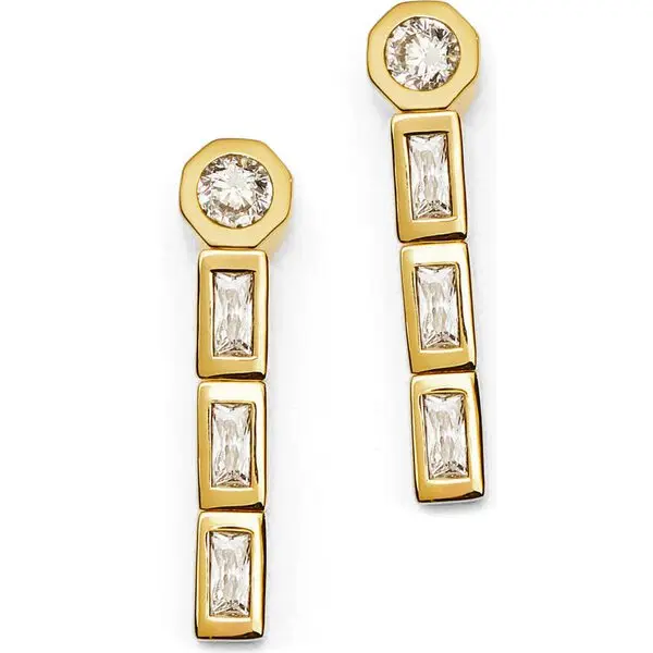 MISSOMA X Lucy Williams Tennis Drop Earrings - Gold