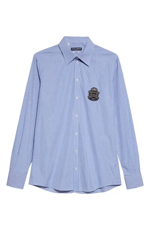 Dolce & Gabbana Striped Marini Button-up Shirt