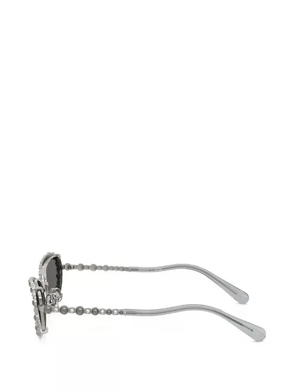SWAROVSKI Crystal-embellished Oval Sunglasses