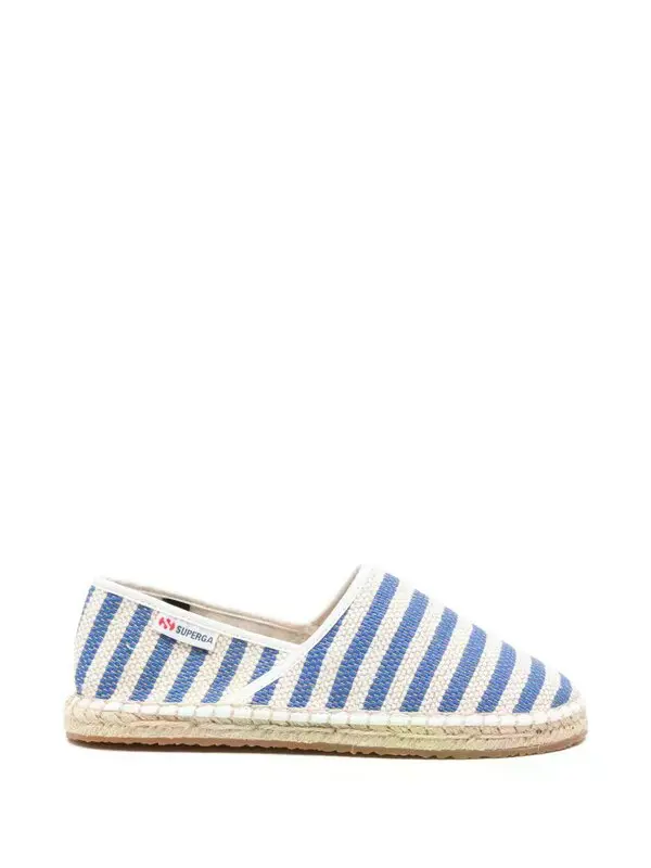 Superga 3009 Striped Espadrilles - Blue