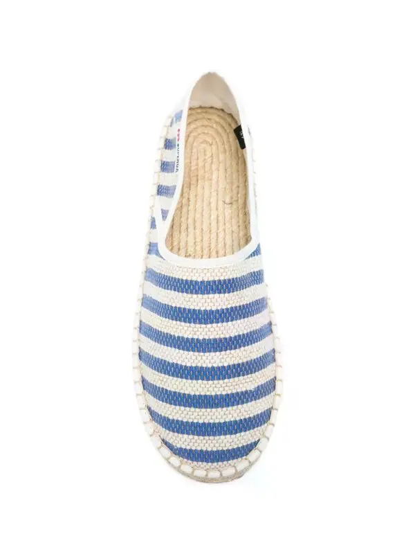Superga 3009 Striped Espadrilles - Blue