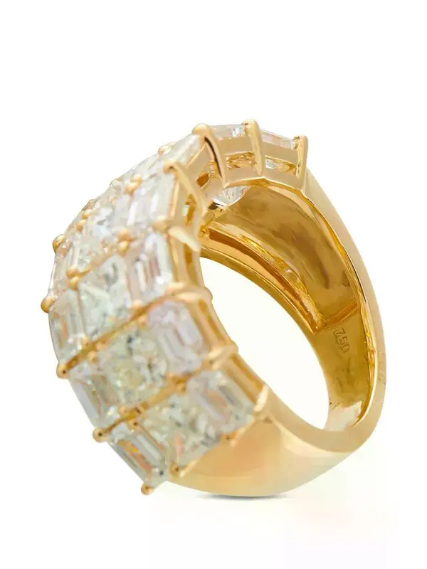 LB EXCLUSIVE Diamond-embellished Ring - Gold