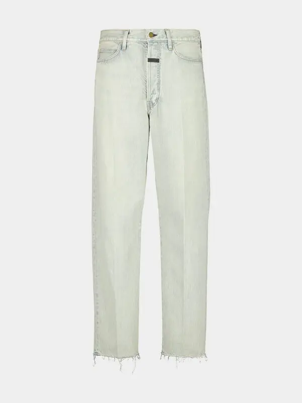 Fear Of God Relaxed 5-pocket Denim Jean - Blue