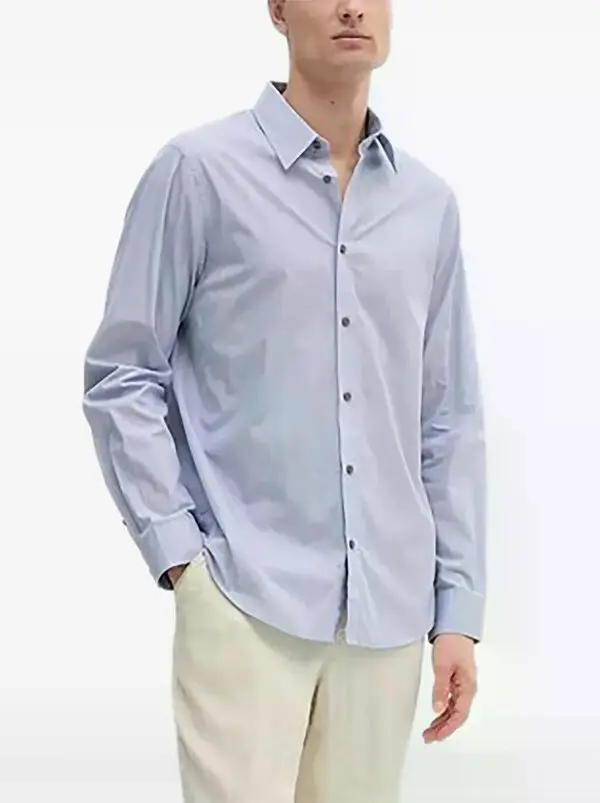 Armani Exchange Buttoned Long-sleeves Shirt