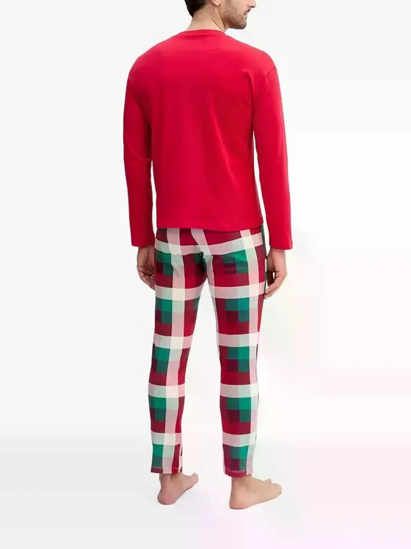BENETTON Printed Checked Sleepwear