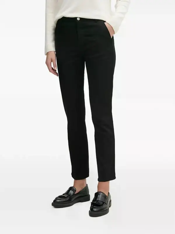 BENETTON Button-fastening Trousers - Black