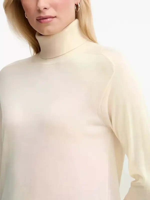 BENETTON Roll-neck Knitted Sweater