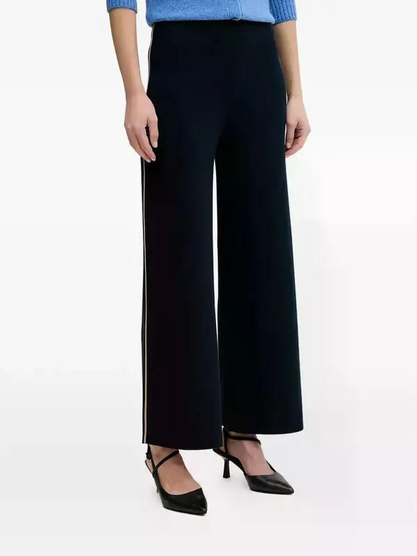 BENETTON Wide Leg Trousers - Blue