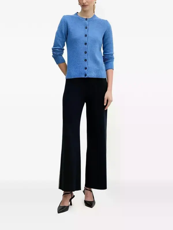 BENETTON Wide Leg Trousers - Blue