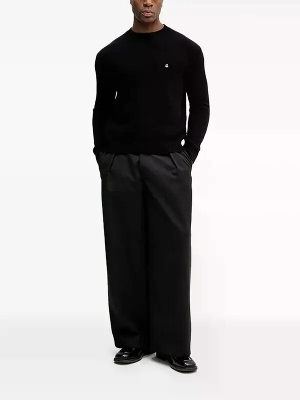 BENETTON Logo Crew-neck Sweater