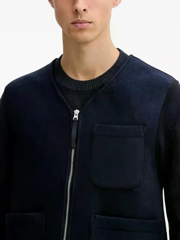 BENETTON Zip-up Gilet