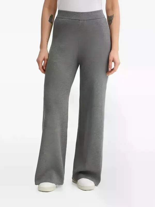 BENETTON Side-stripe Trousers - Grey
