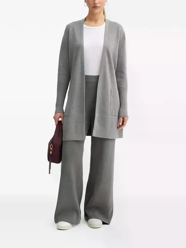 BENETTON Side-stripe Trousers - Grey