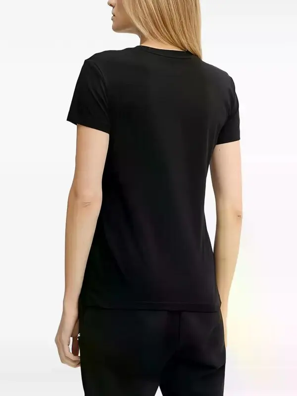 Armani Exchange V-neck T-shirt - Black
