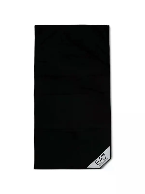 EA7 Logo Towel - Black