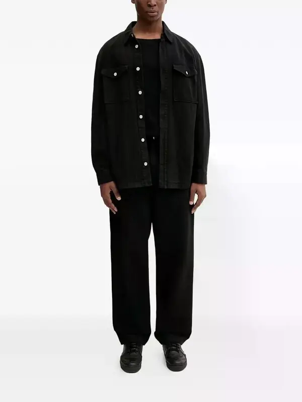 Carhartt Work In Progress Patch Pocket Denim Trousers - Black