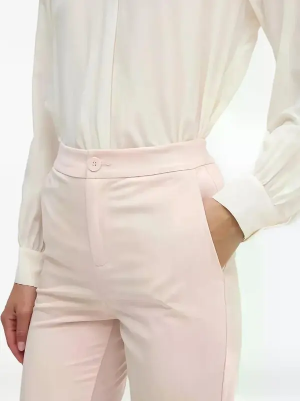 BENETTON Buttoned Tailored Trousers - Pink