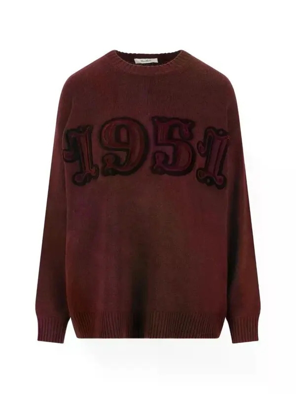 Max Mara Crew-neck Sweater - Red