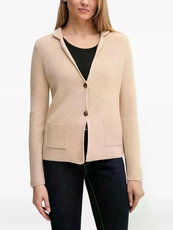 BENETTON Patch-pocket Knit Cardigan