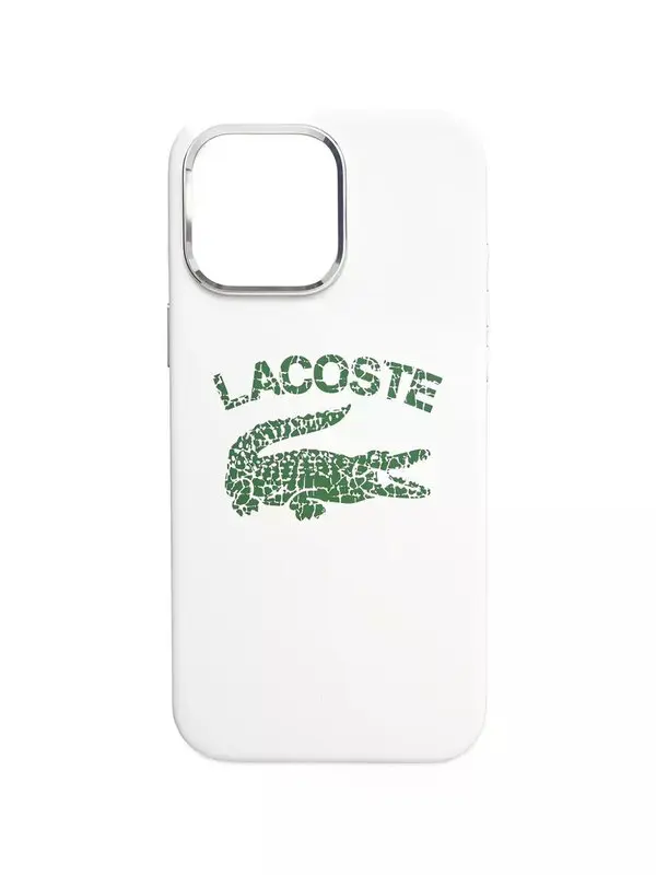 Lacoste Logo-detail Iphone 16 Pro Max Case - White