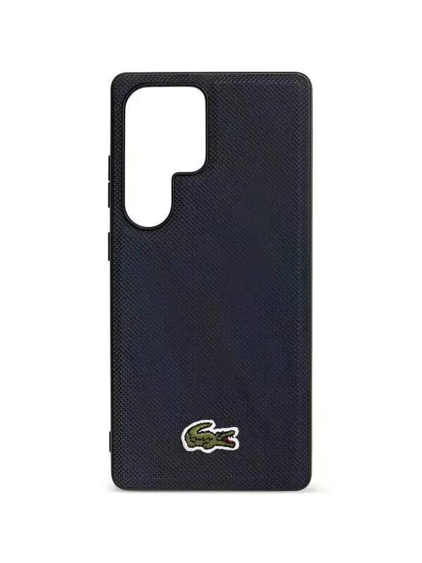 Lacoste S23 Ultra S918 Textured Logo Phone Case - Blue
