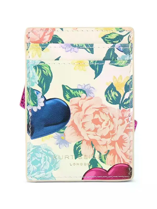 Kurt Geiger Floral-pattern Cardholder