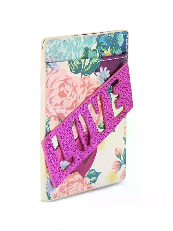 Kurt Geiger Floral-pattern Cardholder