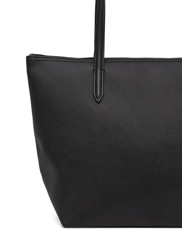 Lacoste Small Zip Tote - Black