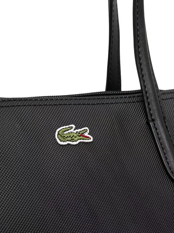 Lacoste Small Zip Tote - Black