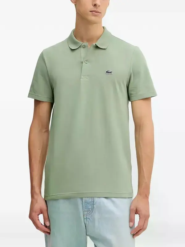 Lacoste Logo-detail Polo Shirt - Green