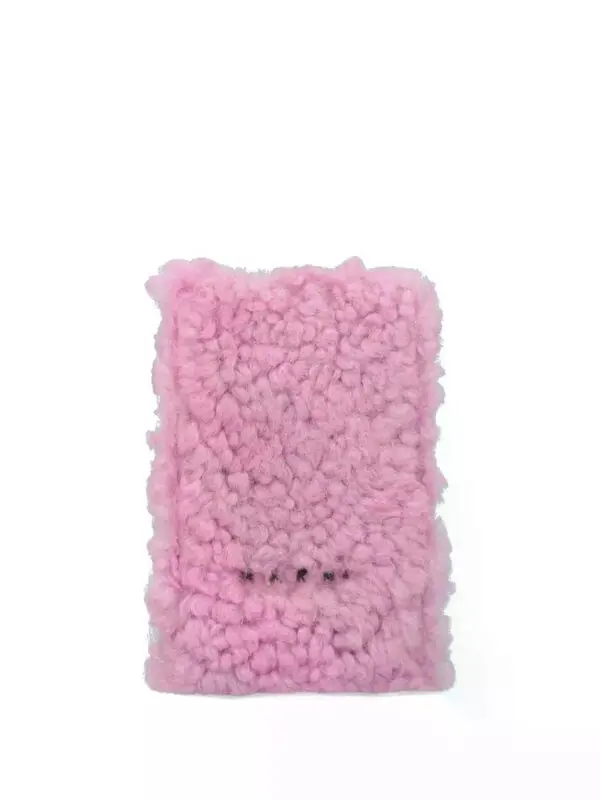 Marni Logo-detail Phone Case - Pink