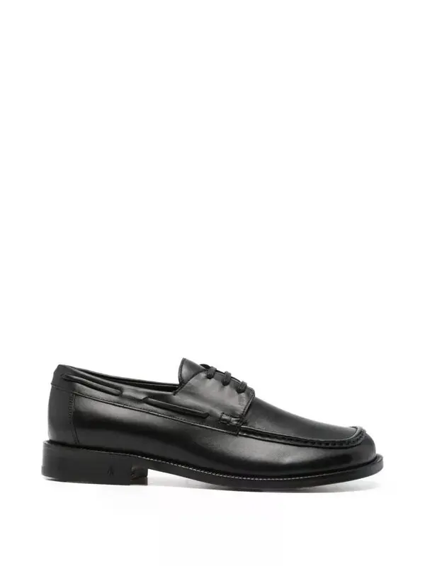 MORGILLO Mood Leather Derby Shoes