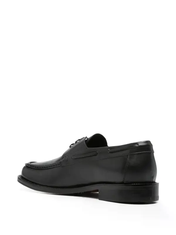 MORGILLO Mood Leather Derby Shoes