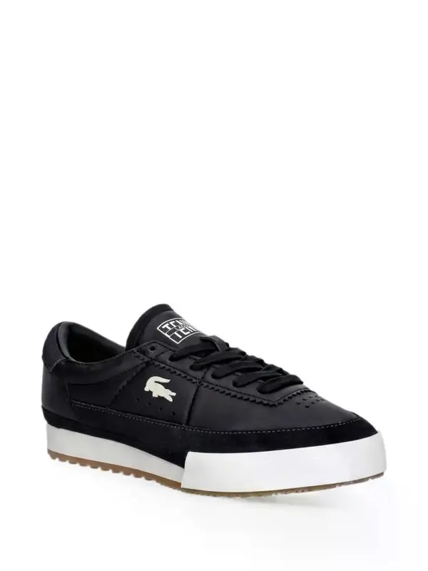 Lacoste Aura Leather Sneakers - Black