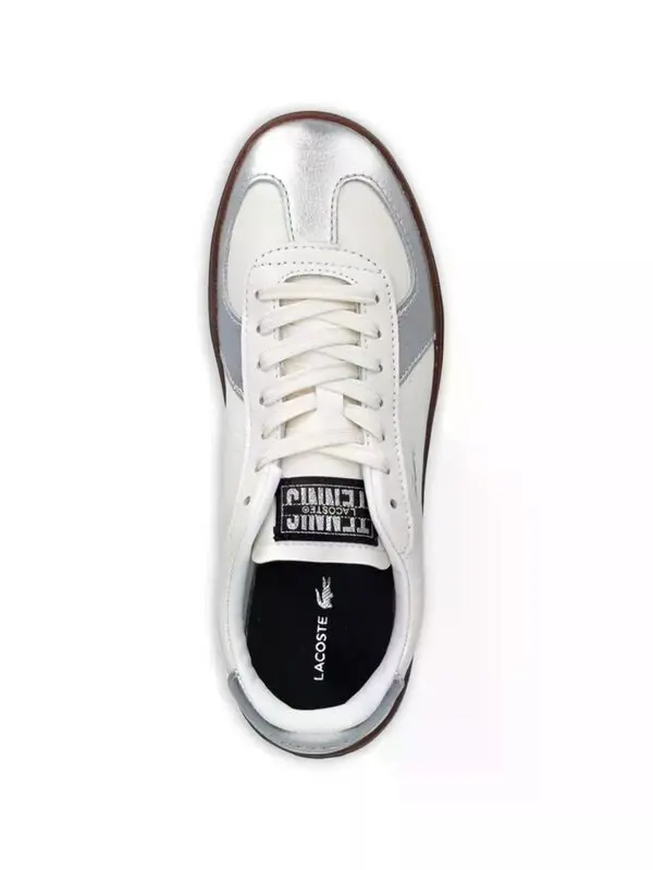 Lacoste Baseshot Pro Panelled Sneakers - White