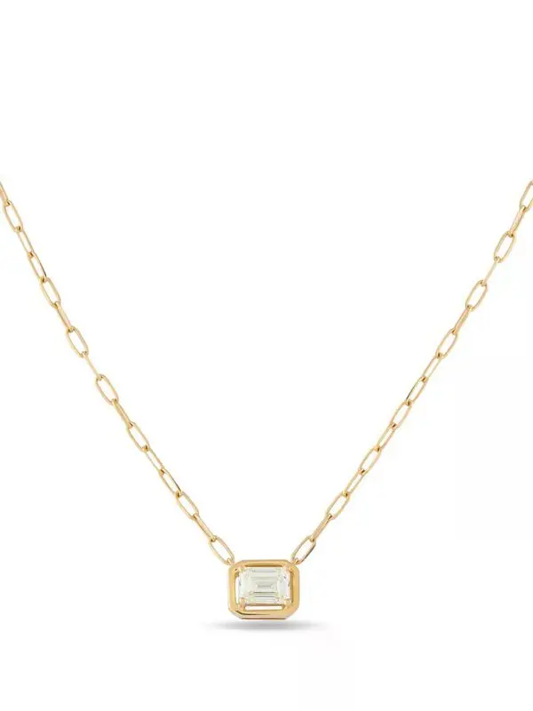 LB EXCLUSIVE Diamond Pendant Necklace - Gold