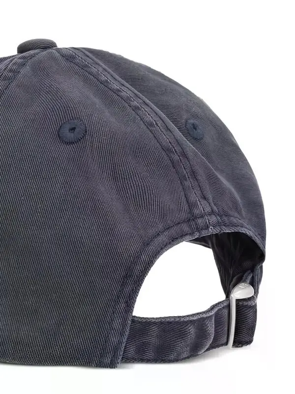 Armani Exchange Logo Patch Baseball Cap - Blue