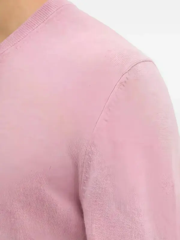 BENETTON V-neck Long Sleeve Sweatshirt