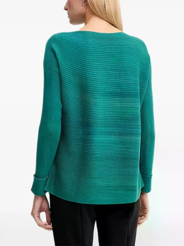 BENETTON Ribbed Boat-neck Sweater