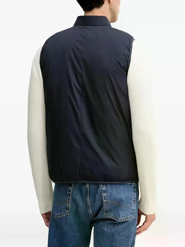 BENETTON Quilted Zip Up Gilet