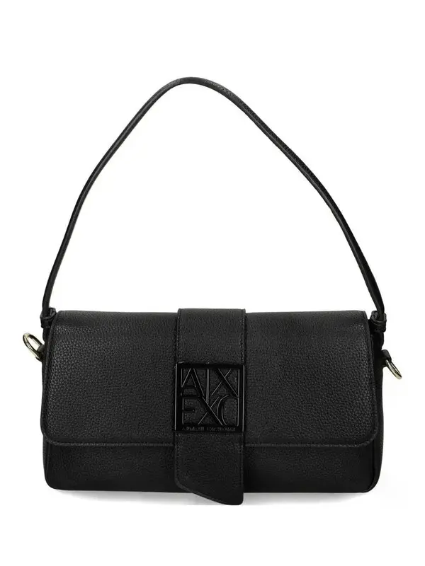 Armani Exchange Logo Plaque Shoulder Bag